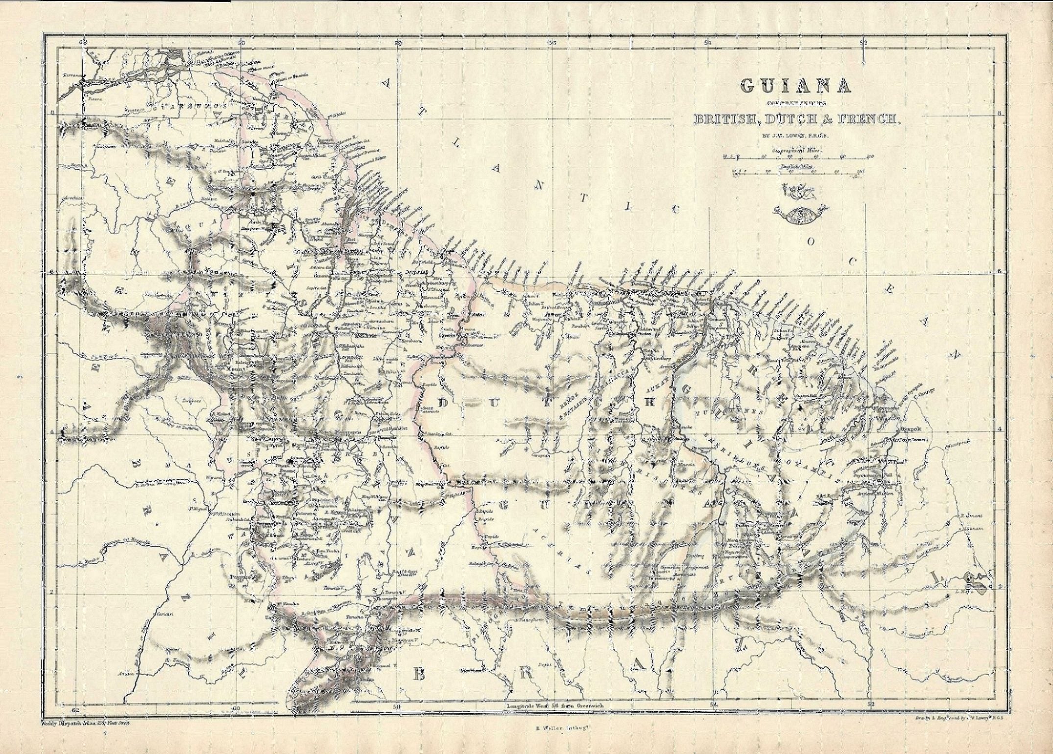 Guiana Maps – Maps and Antique Prints