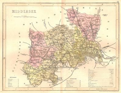 Middlesex Maps – Maps and Antique Prints