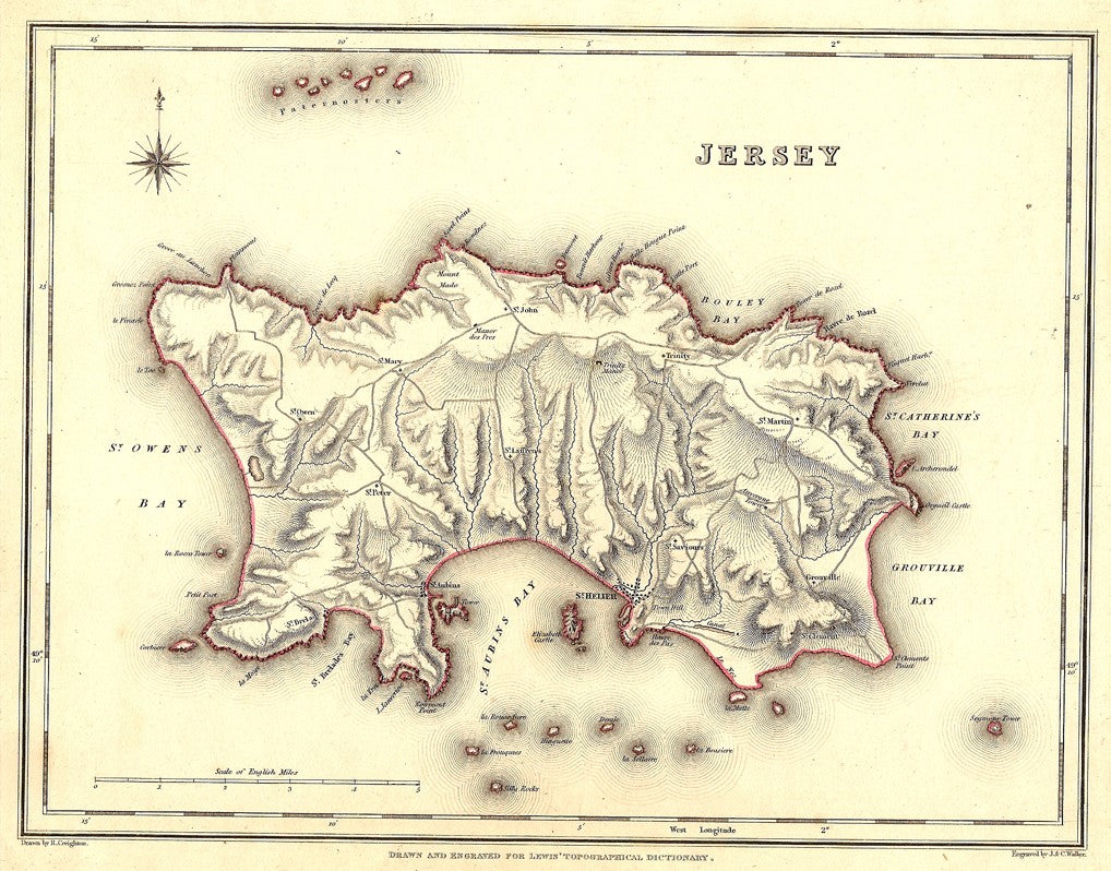 Channel Islands Maps – Maps and Antique Prints