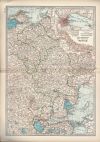 Russia West and South Parts antique map Encyclopedia Britannica 1903 ...