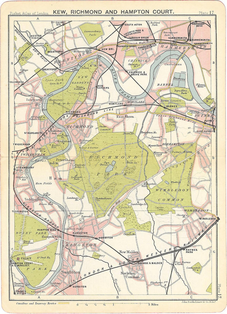 Richmond Park London Map Travelogue: London Hikes Putney To Richmond