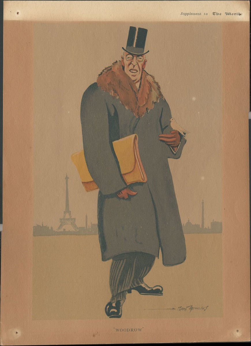 Woodrow Wilson 28th President of the United States 1919 – Maps and ...