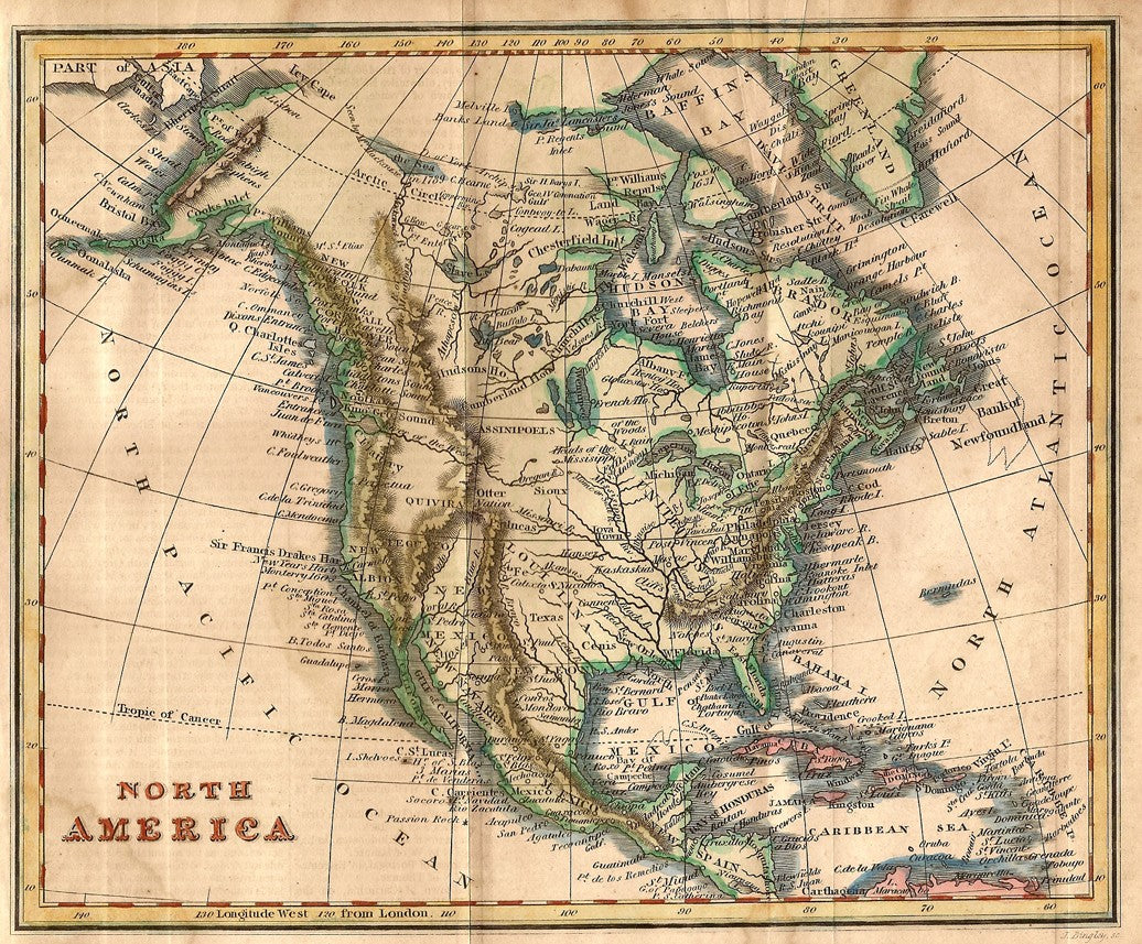 Map Of North And South America 100 Ad The History Of North America: