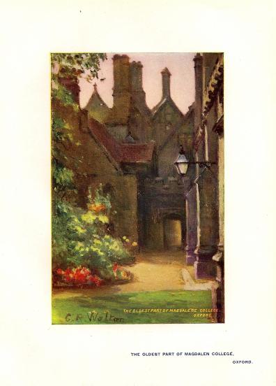 Magdalen College Oxford – Maps and Antique Prints